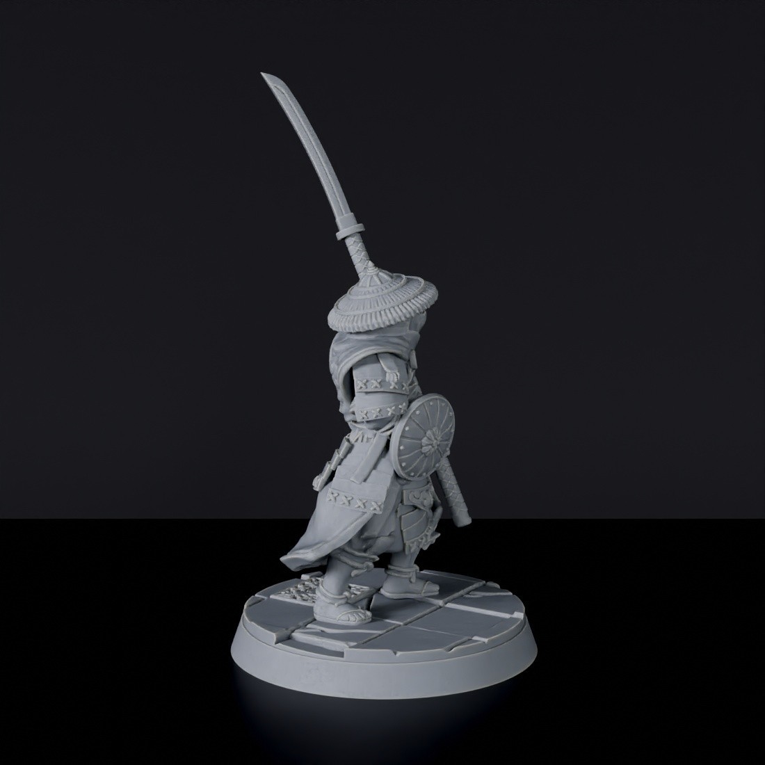 Ashigaru Spearmen - samurai fighter fantasy miniatures - Dragon Empire