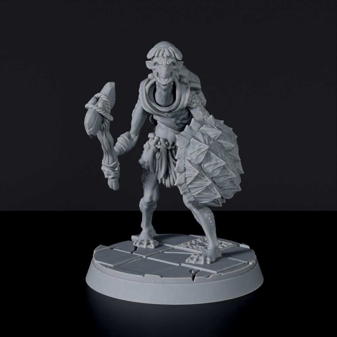 Kappa - four warriors fantasy miniatures - Mythborn Yokai