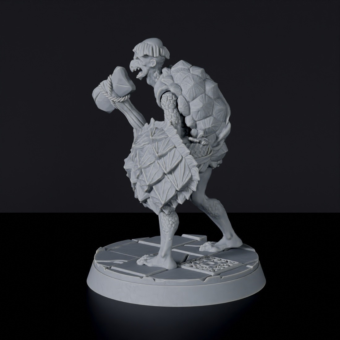 Kappa - four warriors fantasy miniatures - Mythborn Yokai