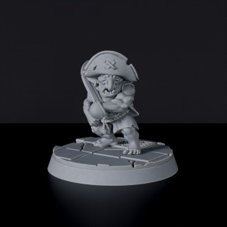 Deck Goblins - pirate goblin fantasy miniatures - Bloodsail Ogres