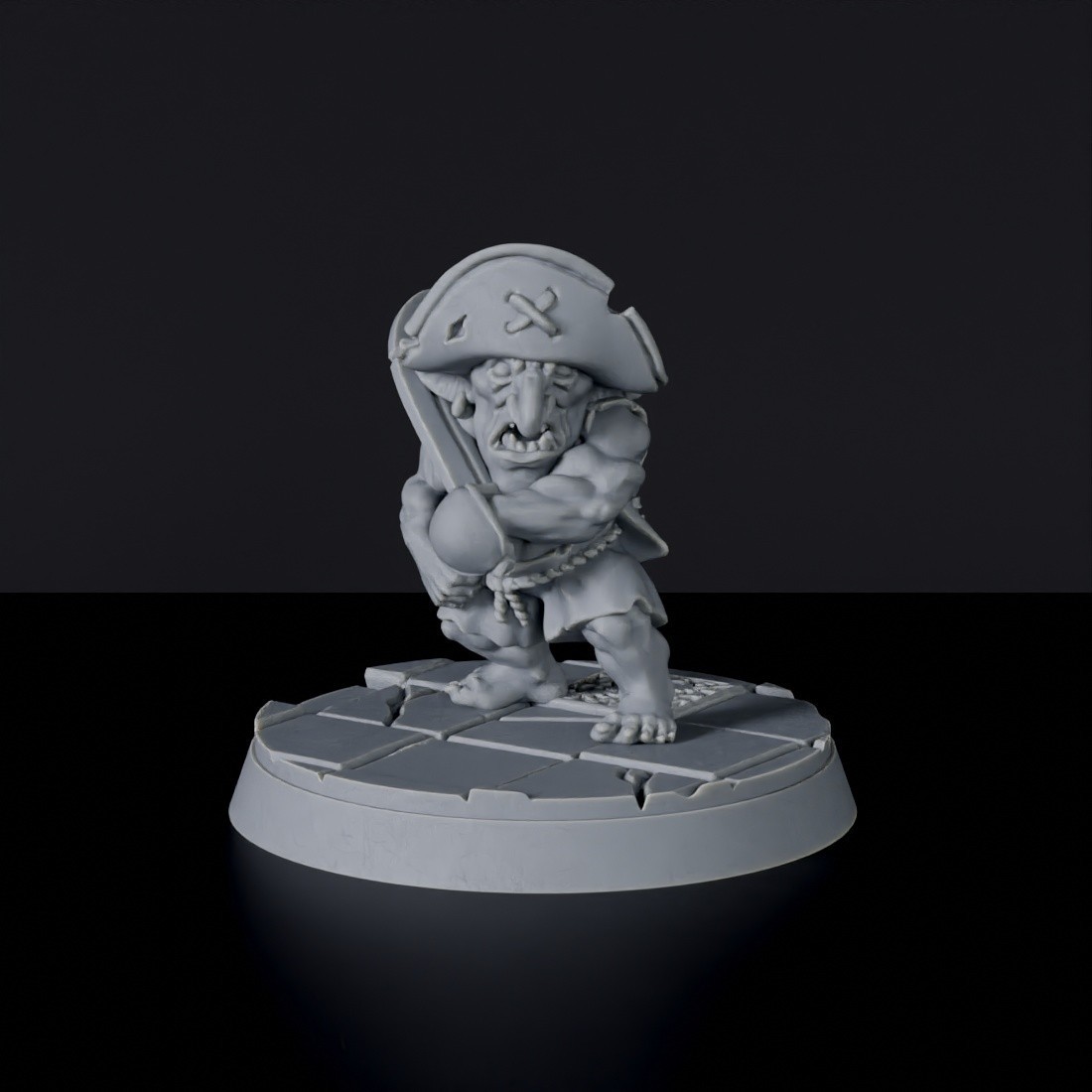 Deck Goblins - pirate goblin fantasy miniatures - Bloodsail Ogres