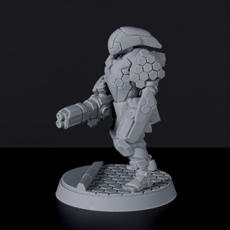 Supaku Cloak Suits ver. 3 - 3d printed set includes 3 parts to create ...