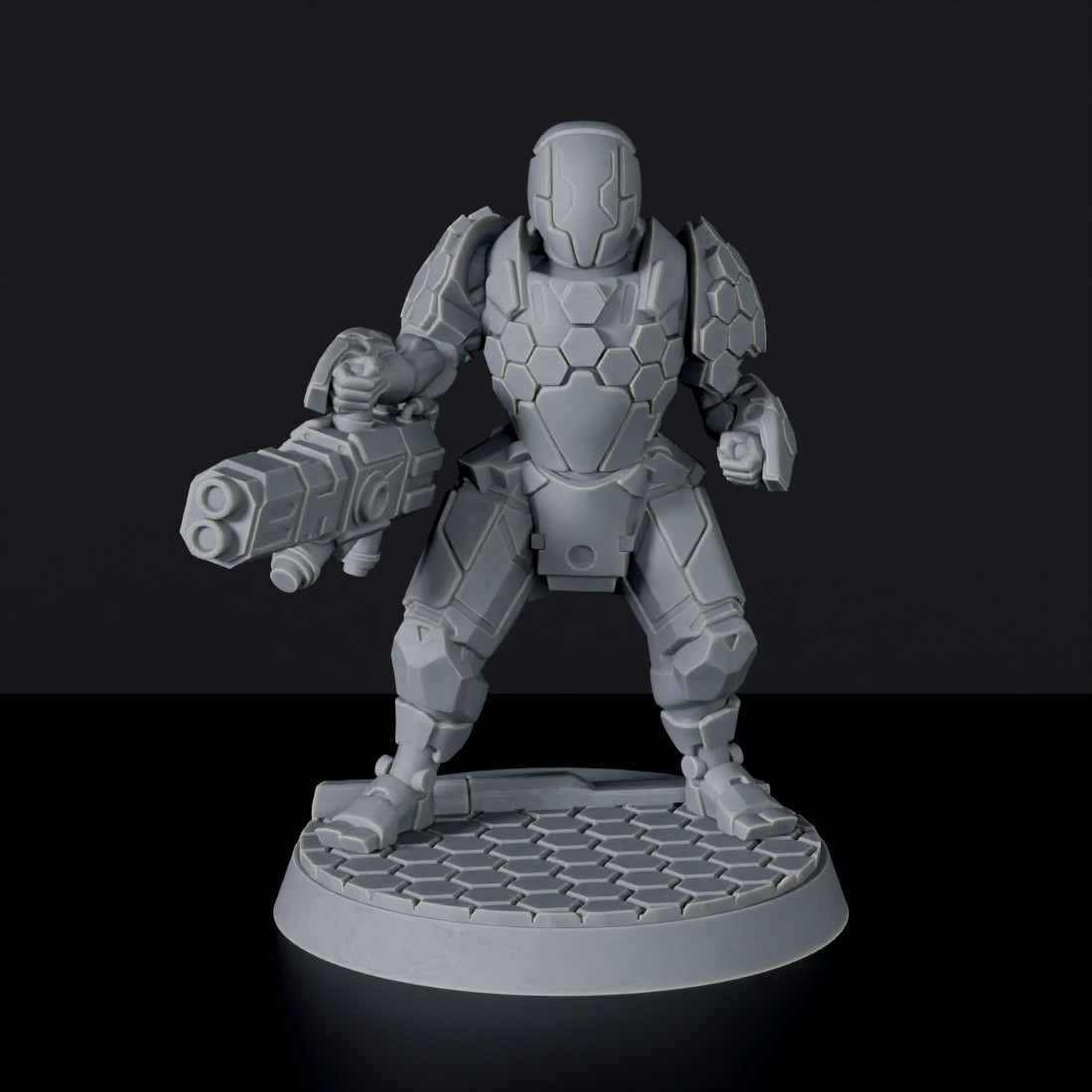 Supaku Cloak Suits ver. 3 - 3d printed set includes 3 parts to create ...