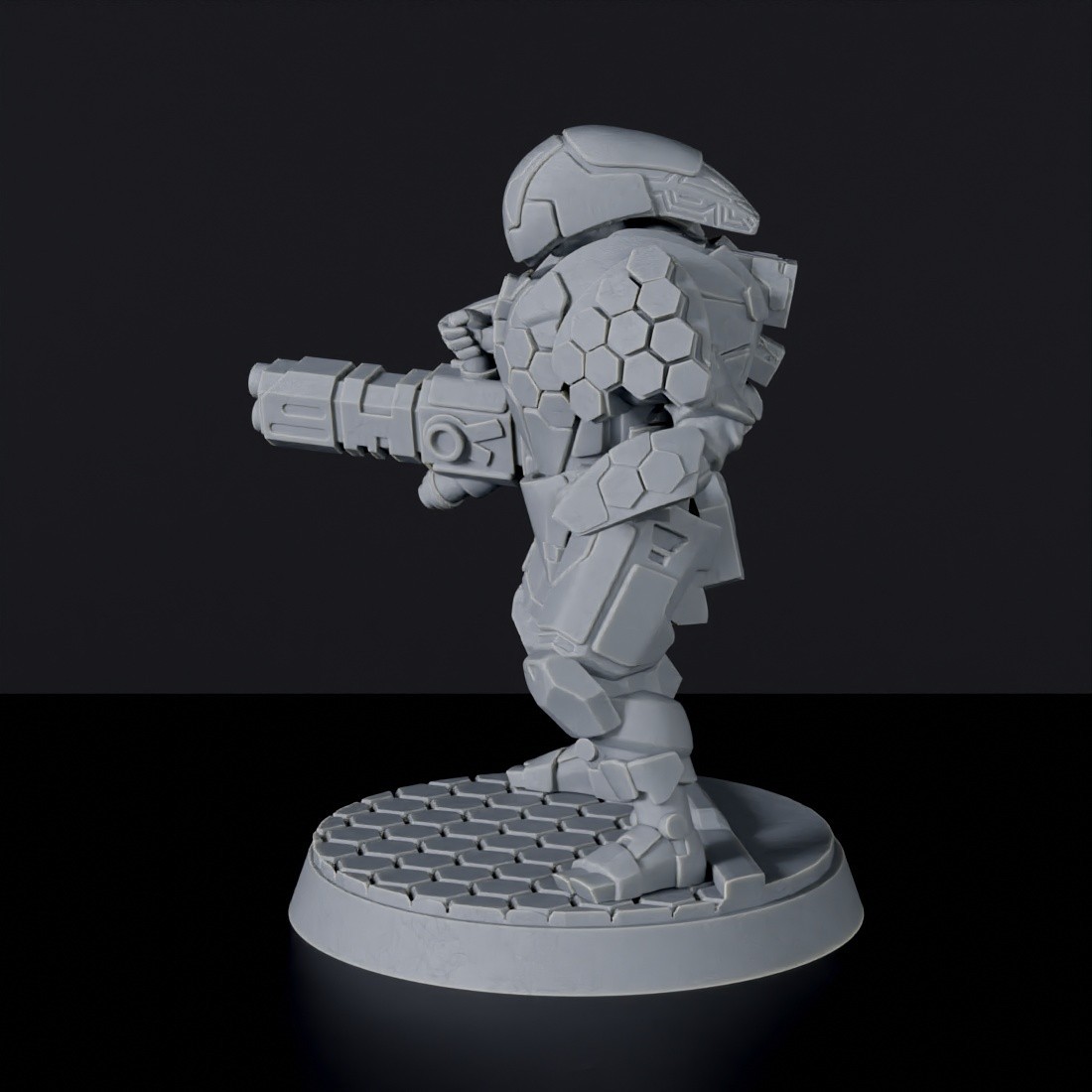 Supaku Cloak Suits ver. 3 - 3d printed set includes 3 parts to create ...