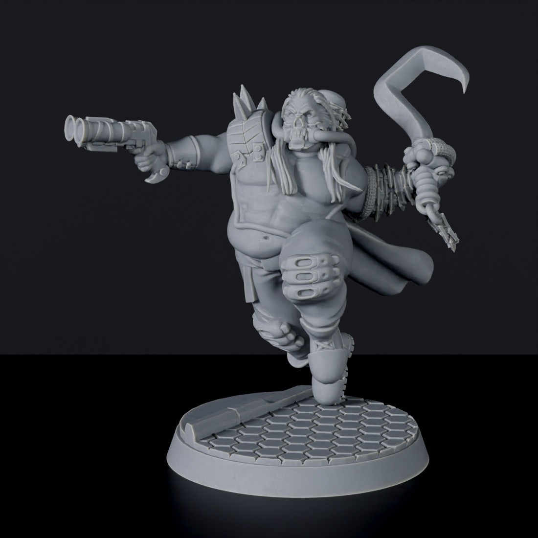 Joe Rutledge - 3d printed set includes 2 parts to create miniature