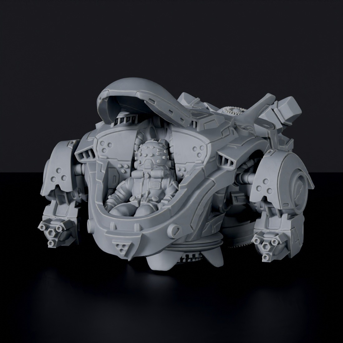 Airborn CED Gunship Module - 3d printed set includes 6 parts to create ...