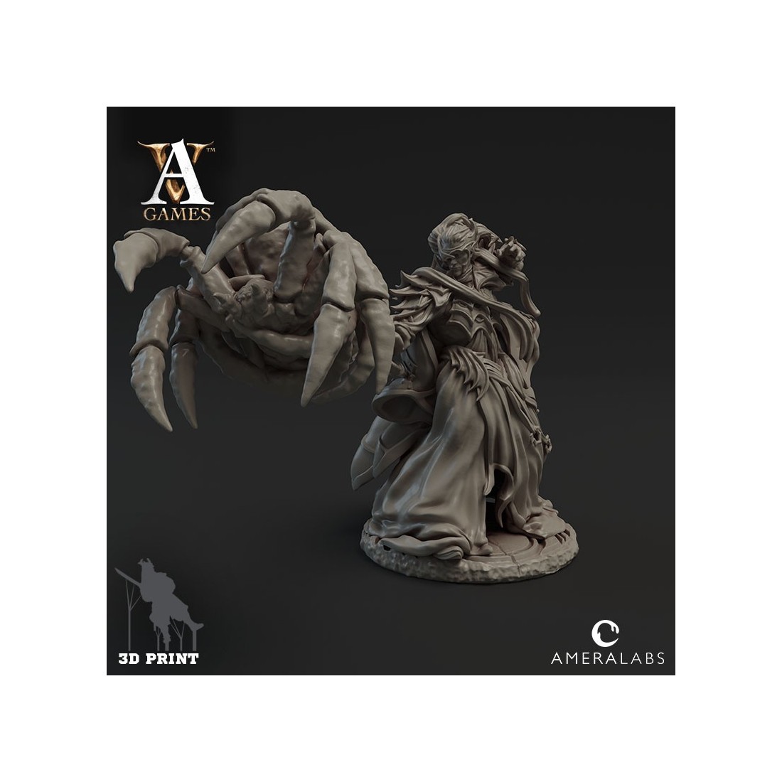 Dark Elves Archmage 32mm scale Archvillain Games Toys & Games Role ...