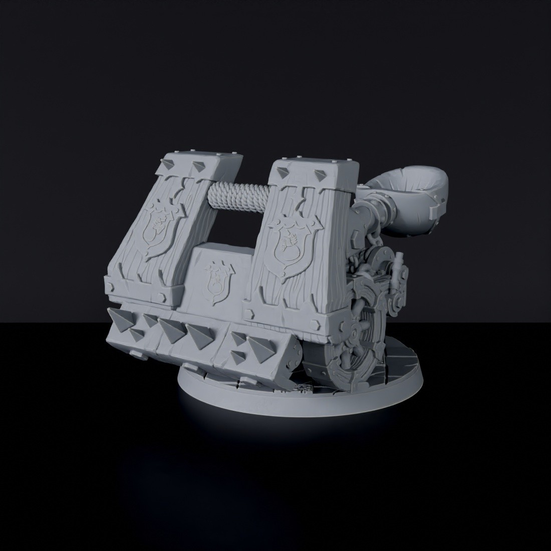Warmachine: Catapult - mercenaries fantasy miniatures - Bloodfields