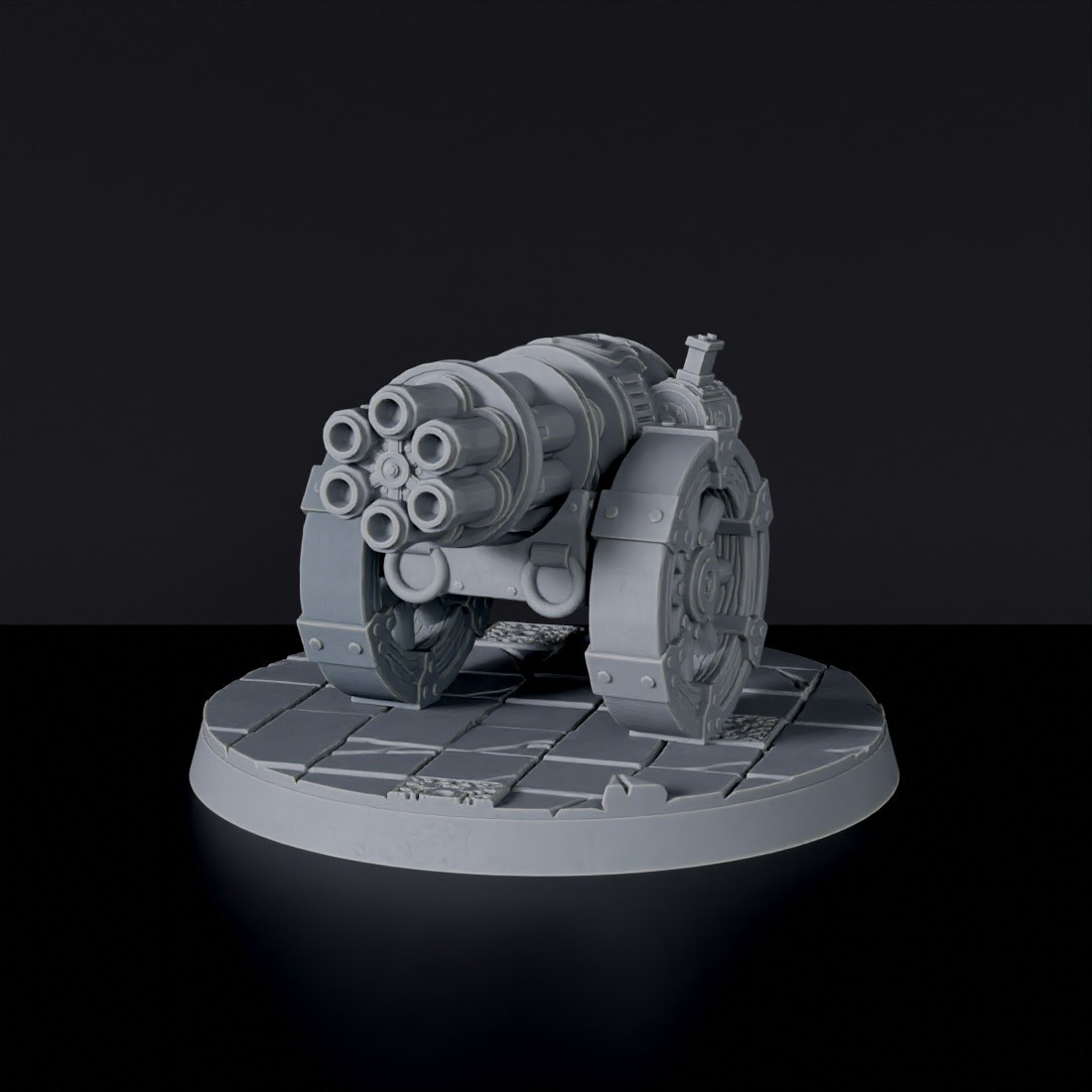 Warmachine: Minigun - fantasy minis - mercenaries army - Bloodfieldsa