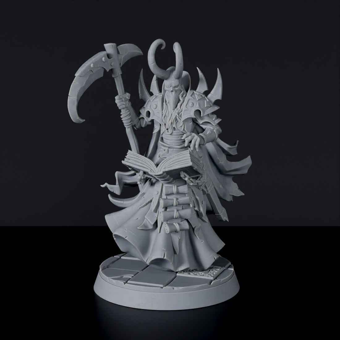Soul Harvester - undead wizard fantasy miniatures - Undead Dominion