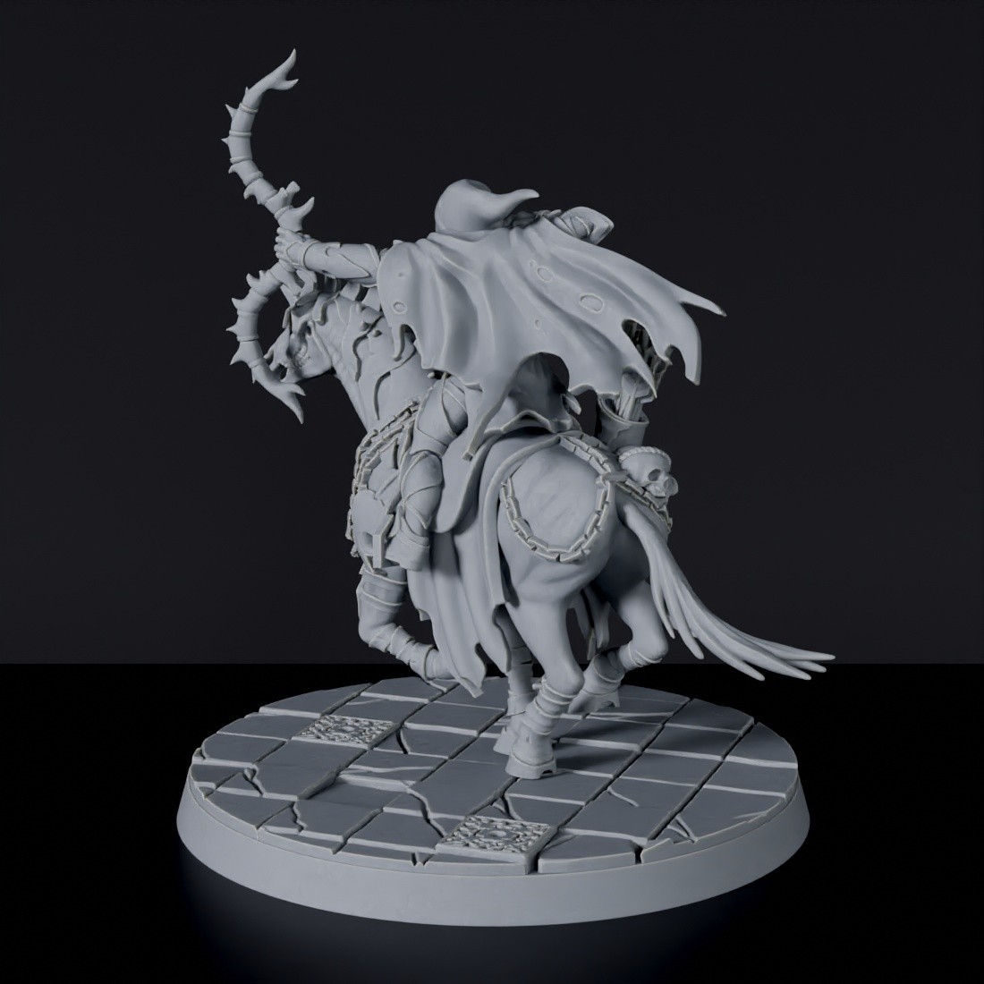 Runn The Hellshot - undead ranger fantasy miniatures - Undead Dominion