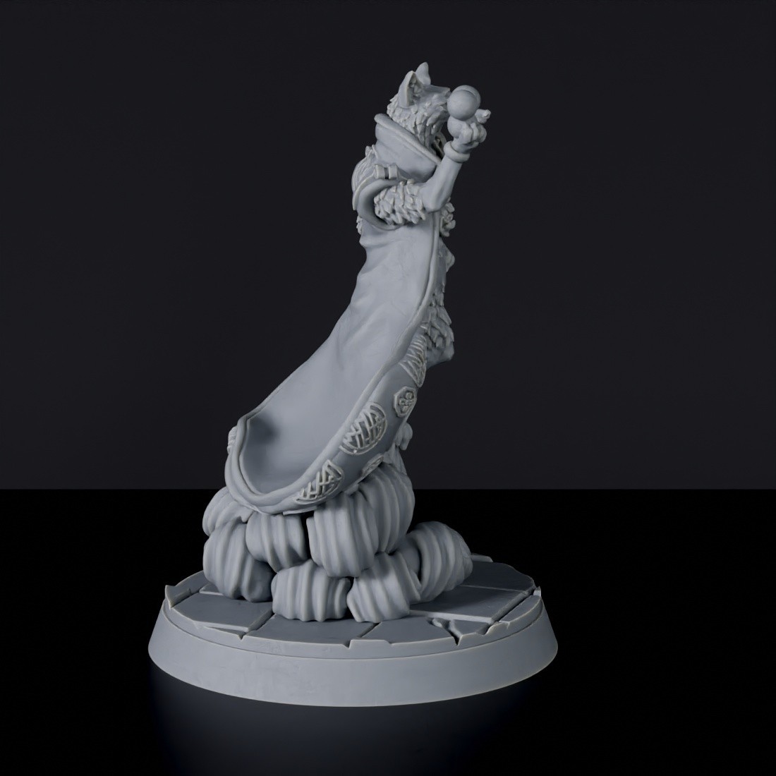 Kitsune - asian cat beast fantasy miniatures - Mythborn Yokai