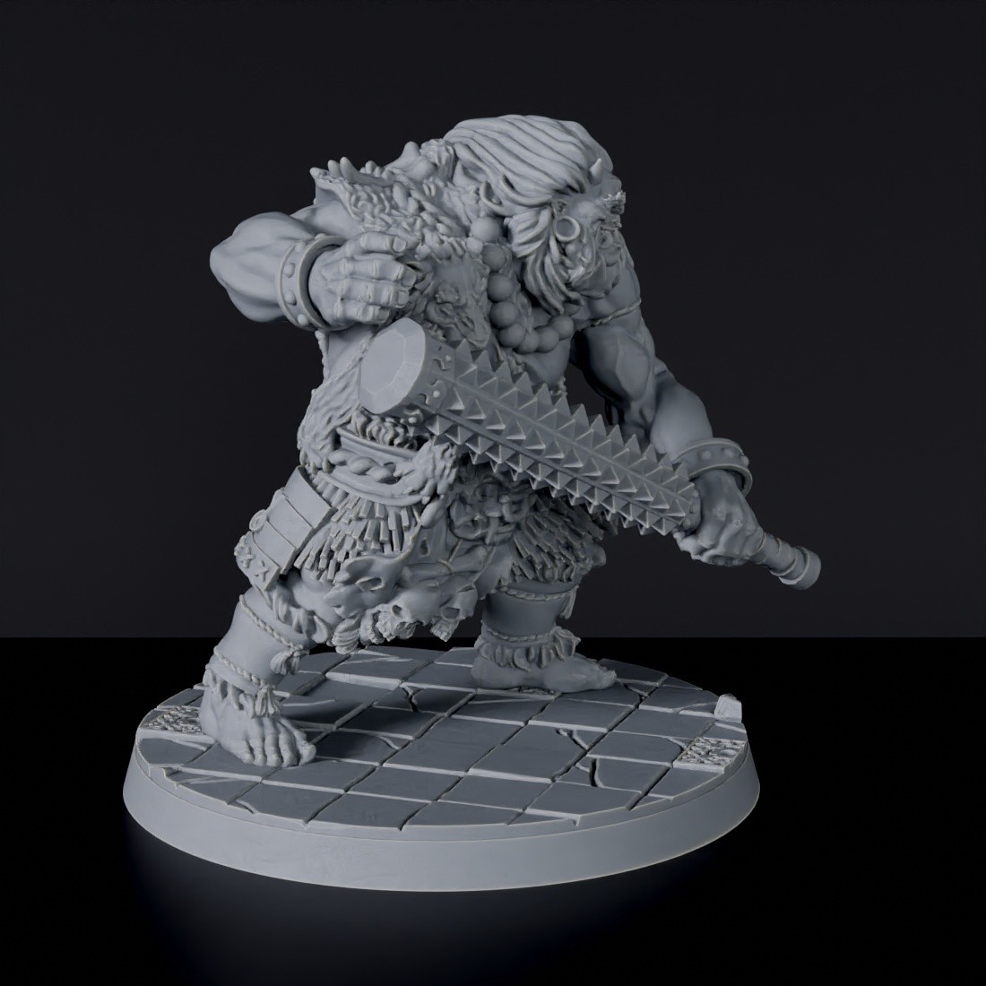 Oni - asian warrior beast fantasy miniatures - Mythborn Yokai