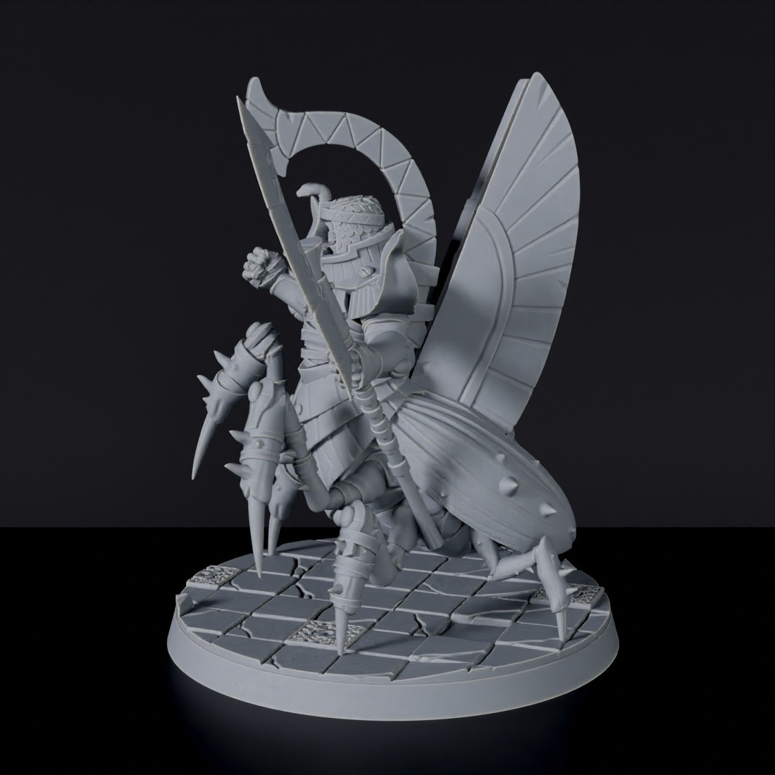 Jeweled Scarabeus ver. 1 - monster with halberd - Gods of Sun and Sand