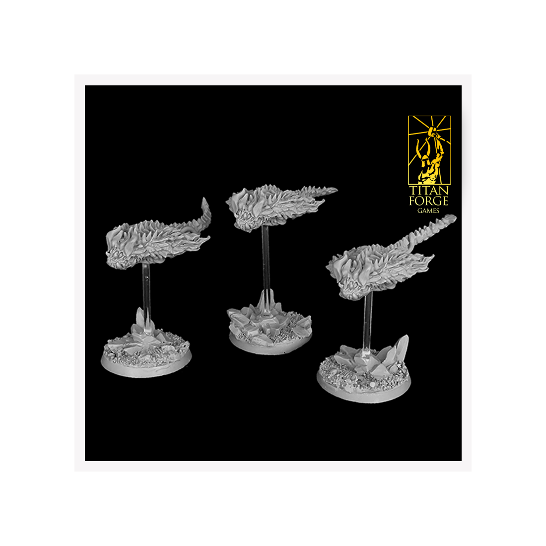 Skybeasts - 3d printed set includes 9 parts to create miniature