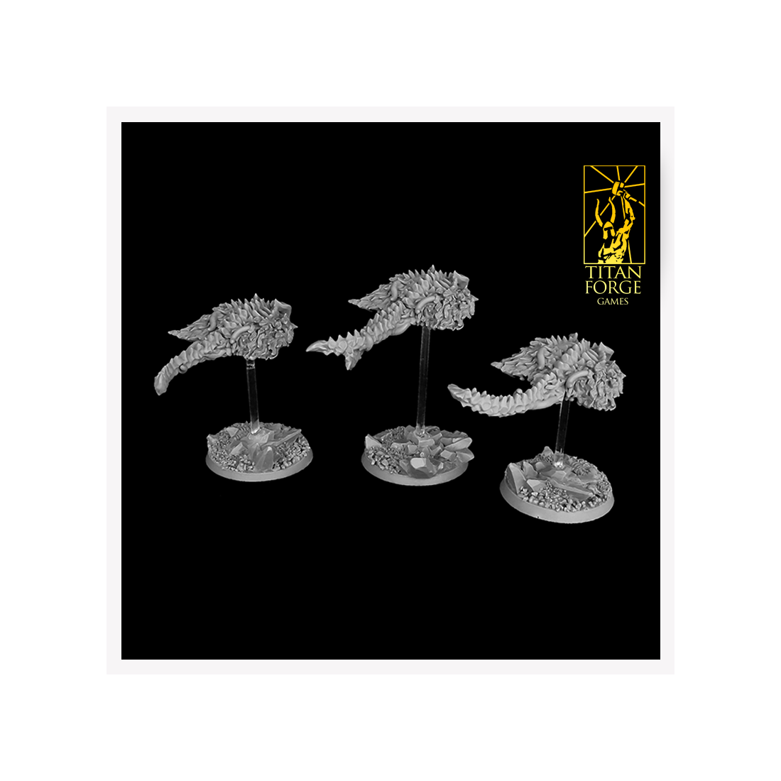 Skybeasts - 3d printed set includes 9 parts to create miniature