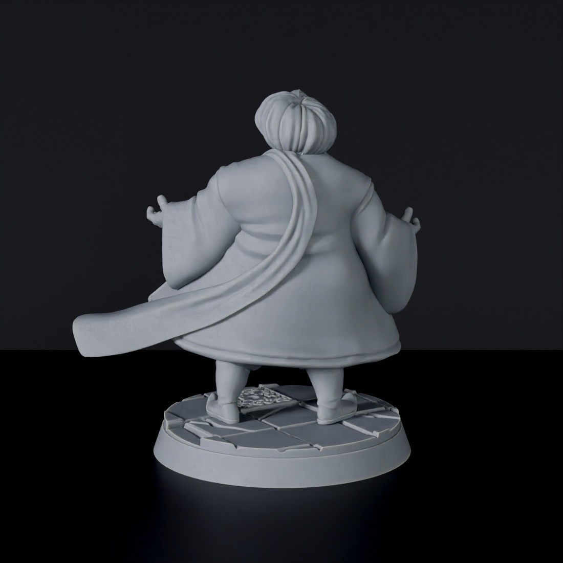 Khalid Al-Bazaar - arabic warrior with cloak - Bazaar of Miracles