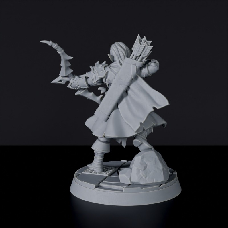 Balander D'Rand - elf fantasy miniature - Everdark Elves