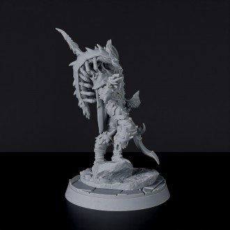 Vagar Her'hatog - elf fantasy miniature - Everdark Elves