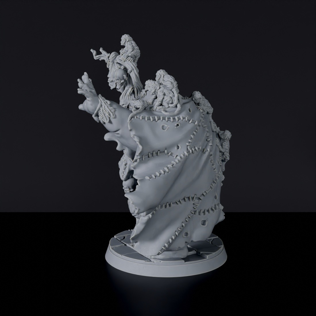 Shooshaka Jungle Hag - pirate ogre shaman miniatures - Bloodsail Ogres