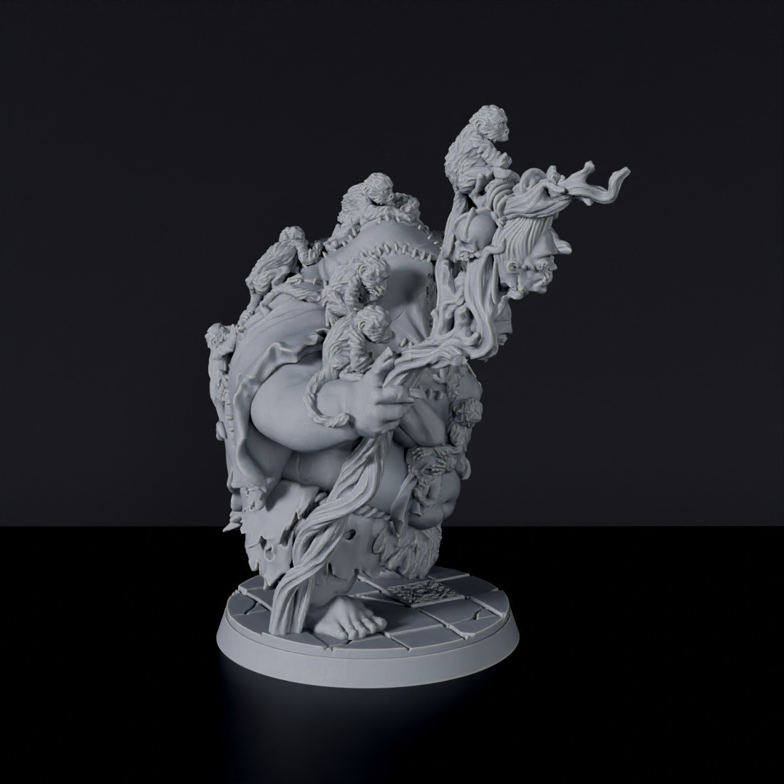 Shooshaka Jungle Hag - pirate ogre shaman miniatures - Bloodsail Ogres