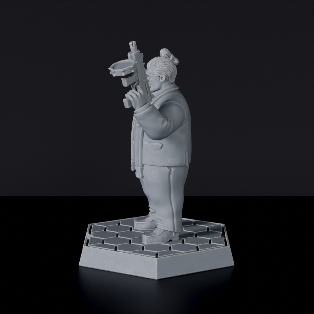 Yakuza » SCI-FI miniatures » Gangster set RPG minis » GRIDWARS (2)